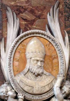 Pope Saint Mark - Catholic Saint | Saint for a Minute: Saints & Blesseds