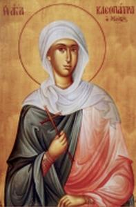 Saint Cleopatra - Catholic Saint | Saint for a Minute: Saints & Blesseds